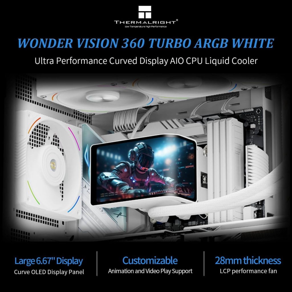 Thermalright Wonder Vision 360 Turbo ARGB AIO Cooler - PC MOD NEPAL